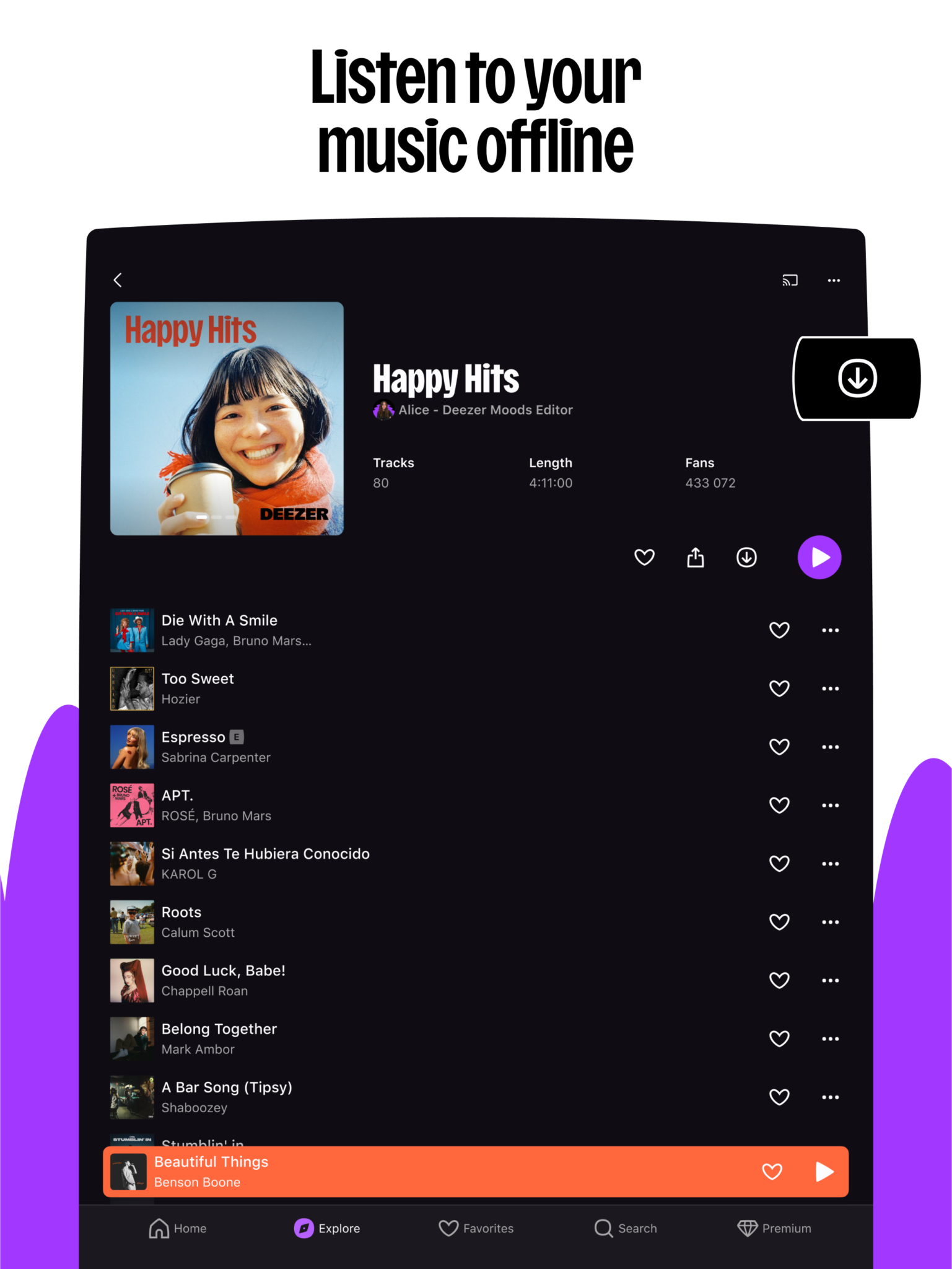 Deezer: Music & Podcast Player 8.0.43.4 APK Download by Deezer Music - APKMirror