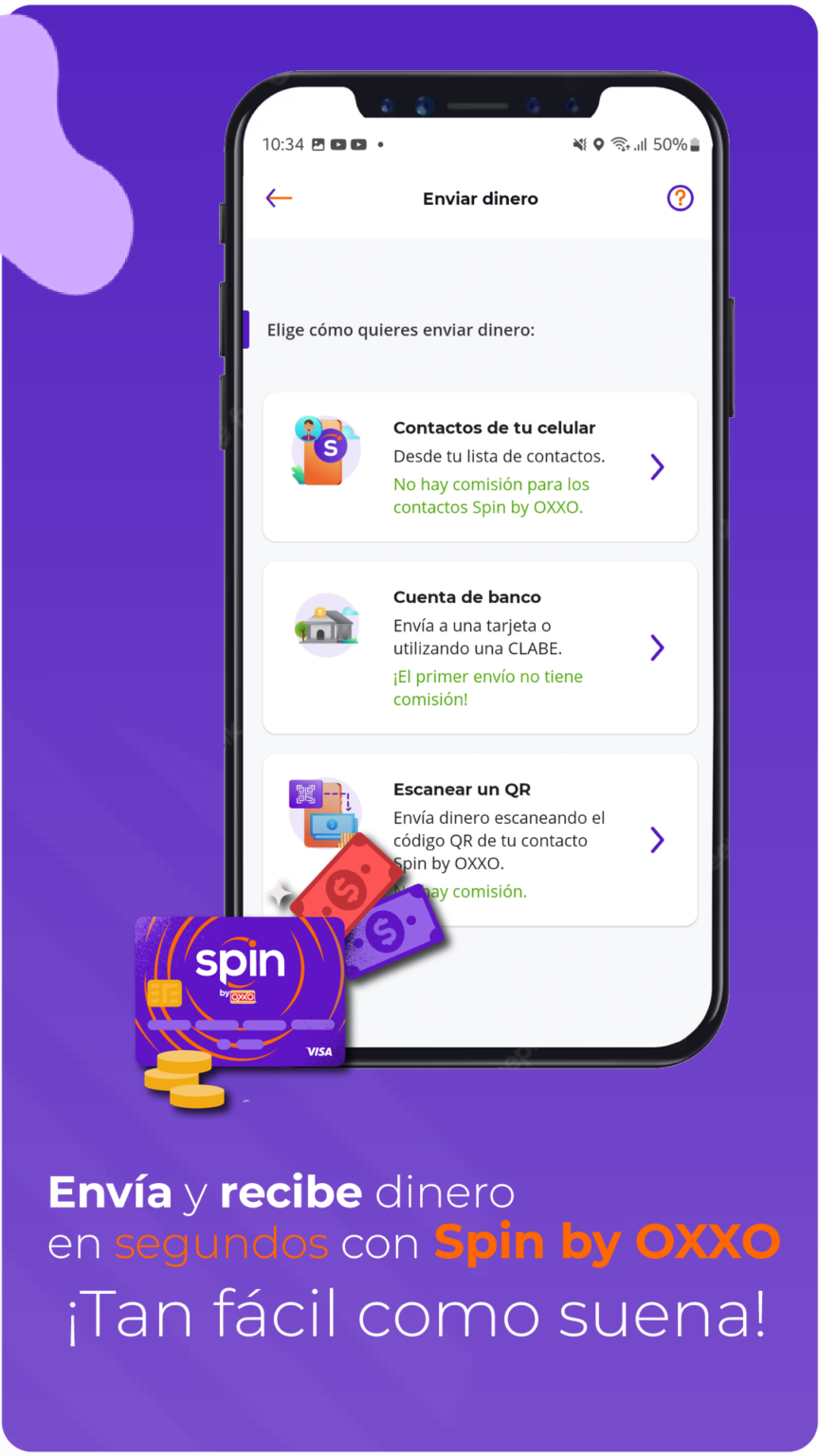 Spin by OXXO-Tu Cuenta Digital 15.22.10 (nodpi) (Android 8.0+) APK Download by COMPROPAGO S.A ...