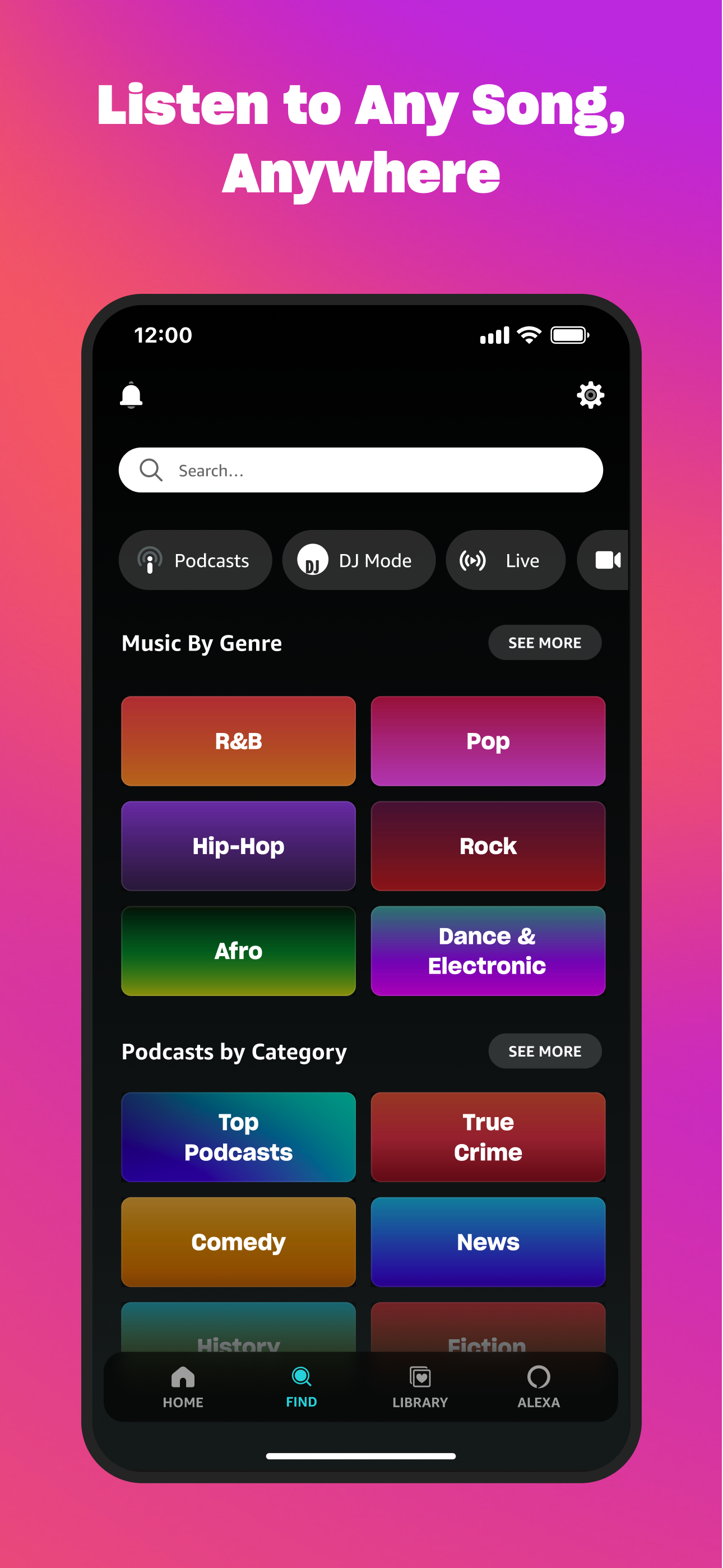 Amazon Music: Songs & Podcasts 24.18.1 (120-640dpi) (Android 9.0+) APK ...