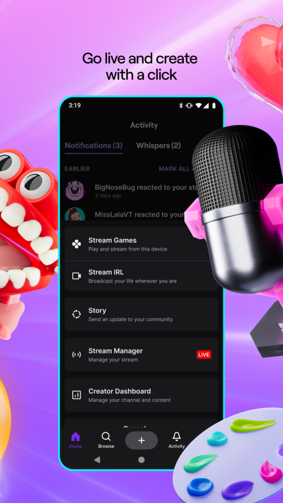Twitch: Live Streaming 27.5.0_BETA APK Download by Twitch Interactive ...