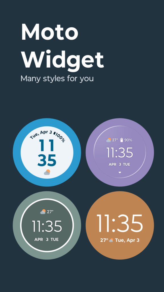 Download Moto Widget APKs for Android - APKMirror