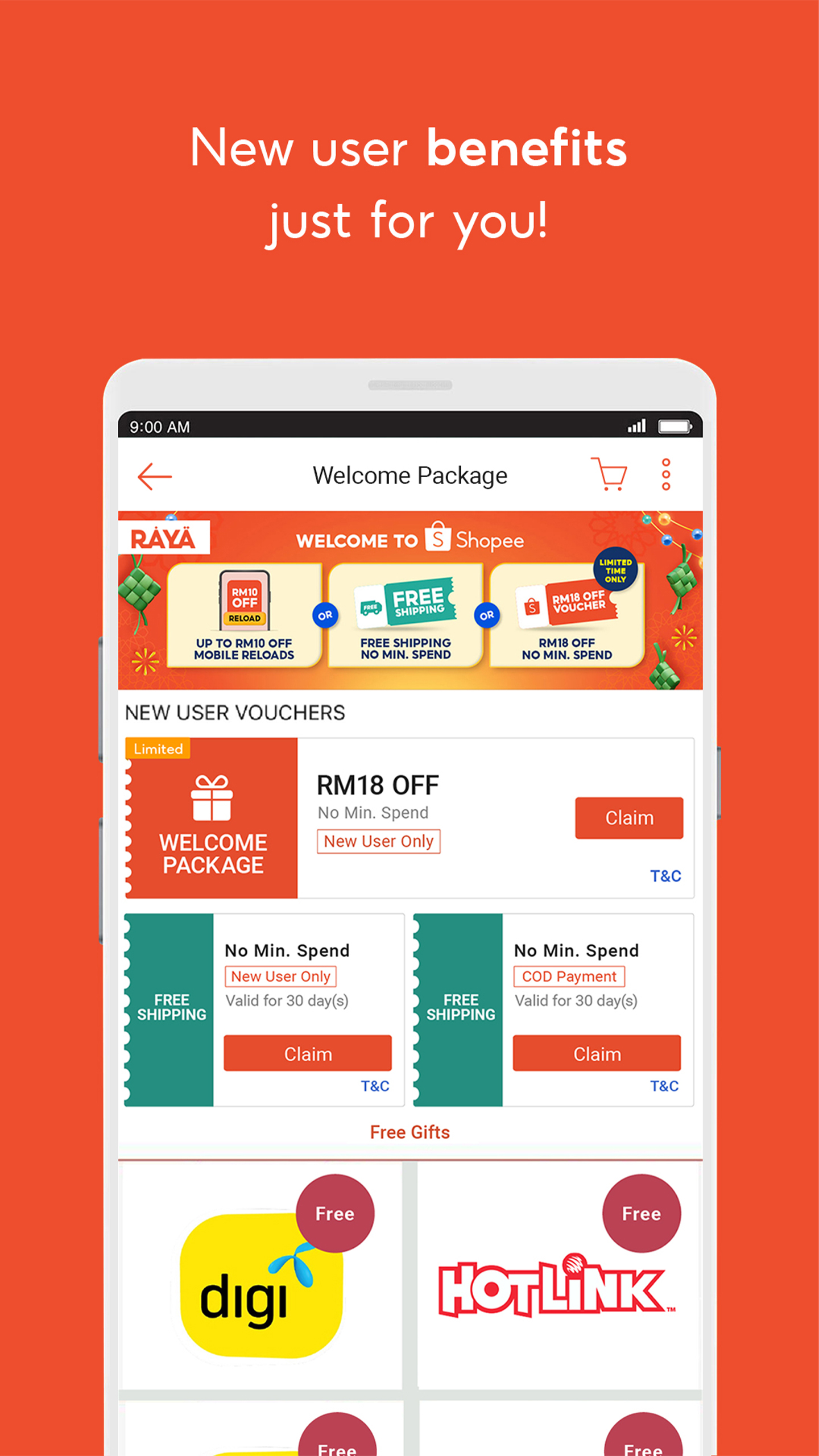 Shopee MY: No Shipping Fee 3.46.37 (120-640dpi) (Android 5.0+) APK ...