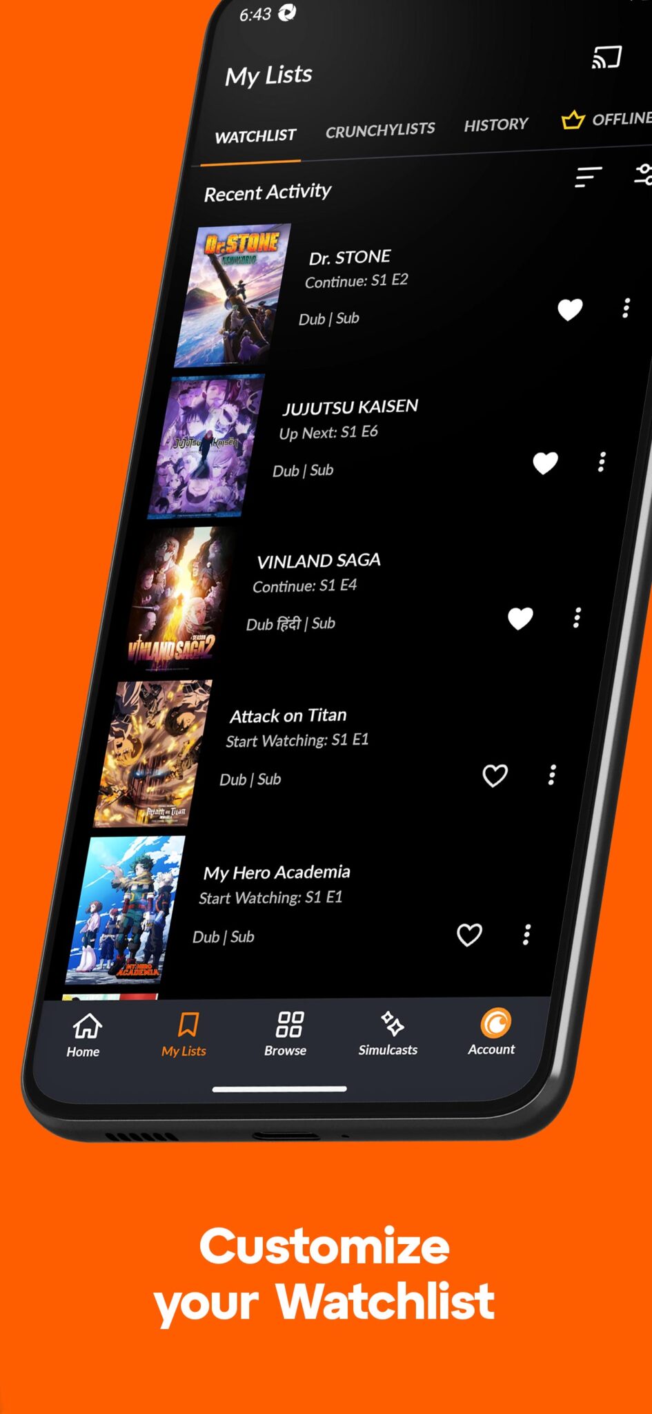 Crunchyroll 3.46.2 (320-640dpi) (Android 8.0+) APK Download by Crunchyroll, LLC - APKMirror