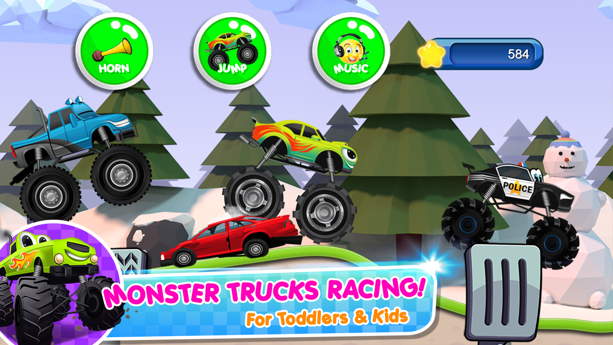 Download Monster Trucks Game for Kids 2 APKs for Android - APKMirror