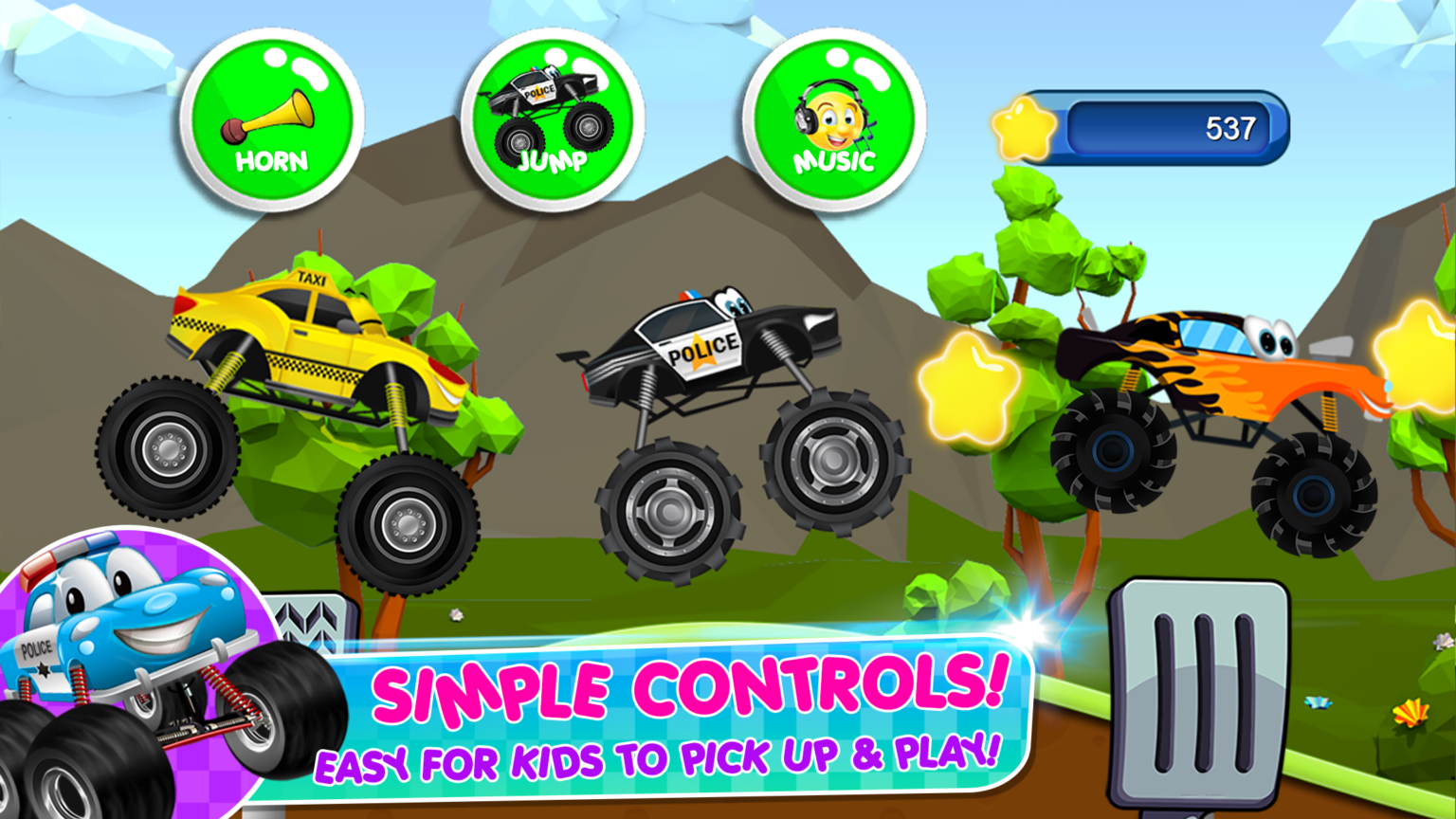Monster Trucks Game for Kids 2 3.2.0 APK Download by Raz Games - APKMirror