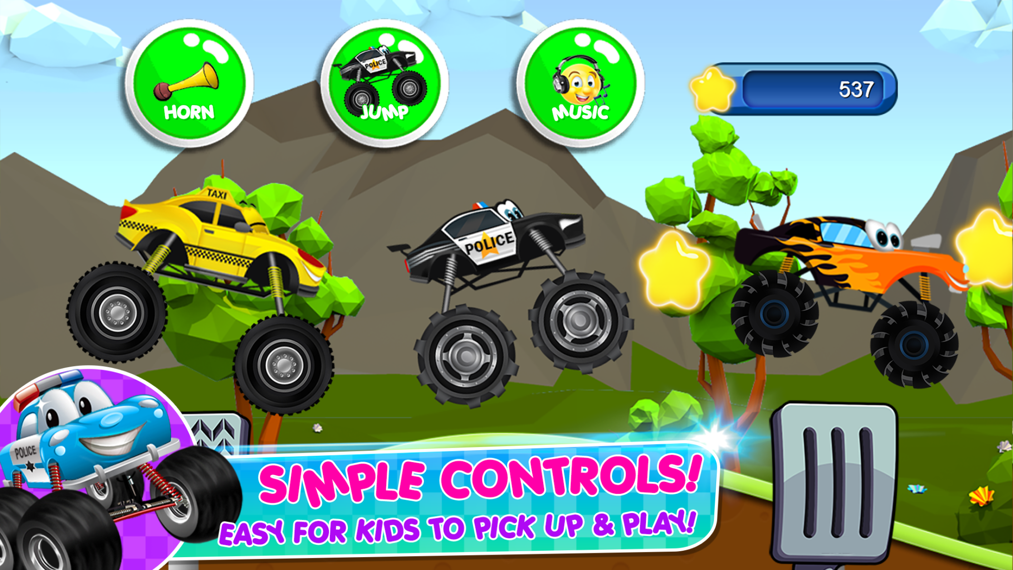 Monster Trucks Game for Kids 2 3.1.6 APK Download by Raz Games - APKMirror
