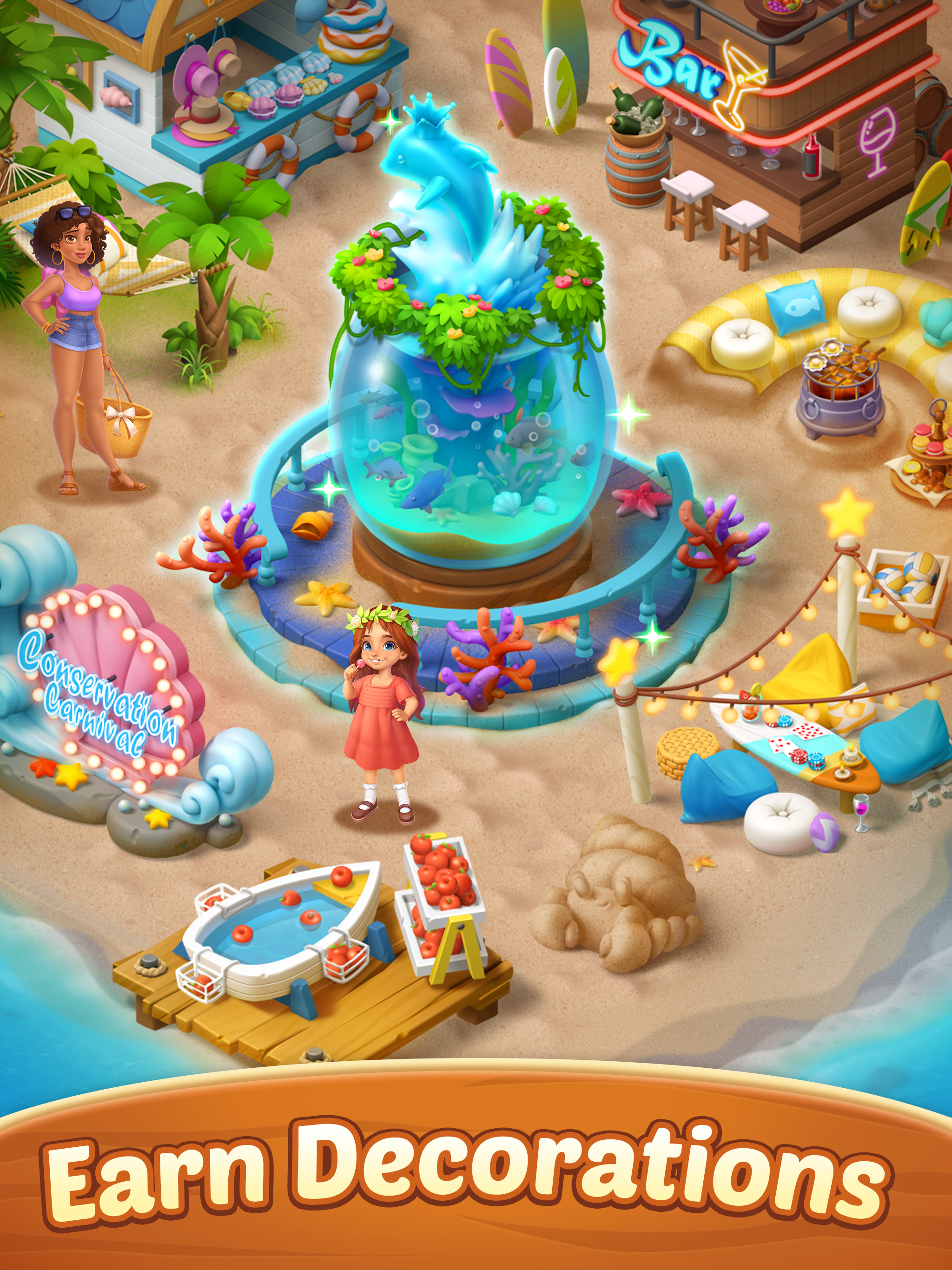 Download Seaside Escape®: Merge & Story APKs for Android - APKMirror