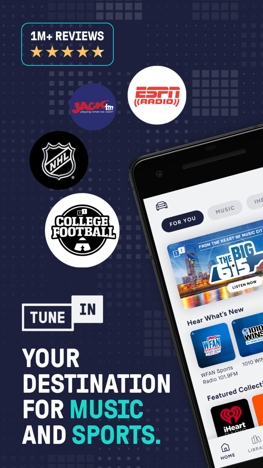 TuneIn Radio: Music & Sports 39.4 APK Download by TuneIn Inc - APKMirror