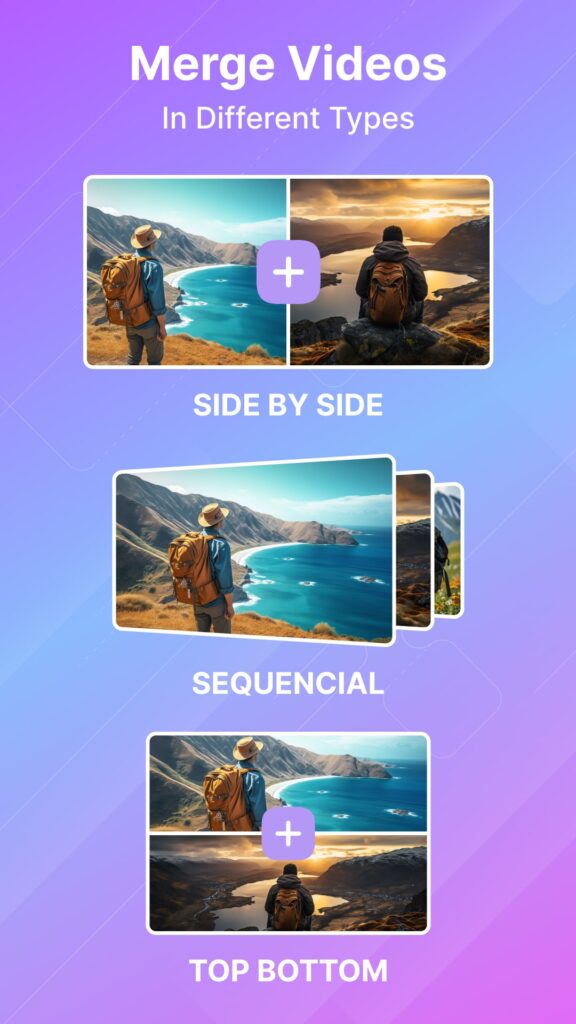 Video Merger, Joiner, Collage 18.2.0 (arm-v7a) (Android 7.0+) APK ...