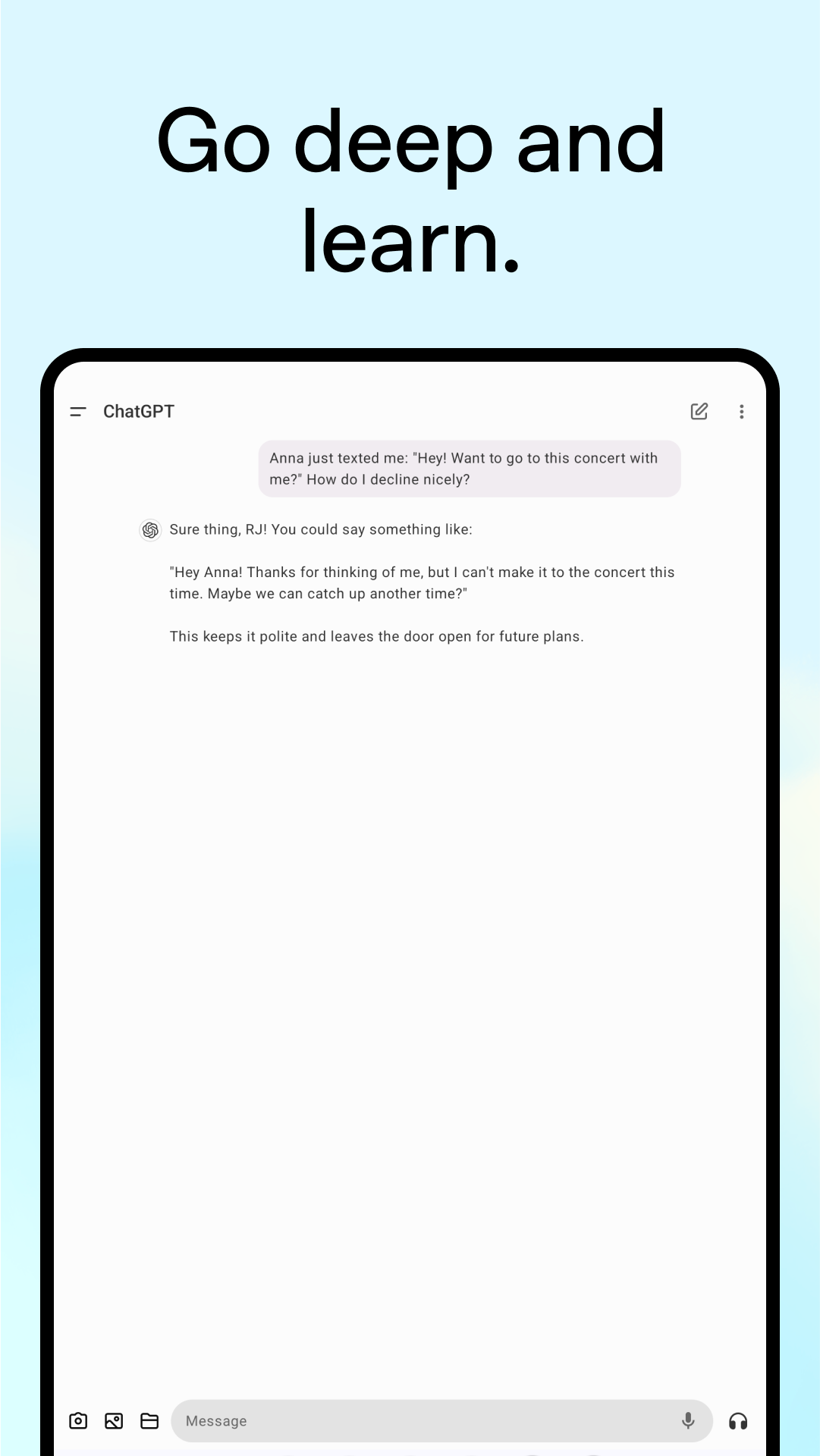 ChatGPT 1.2025.070 APK Download by OpenAI - APKMirror