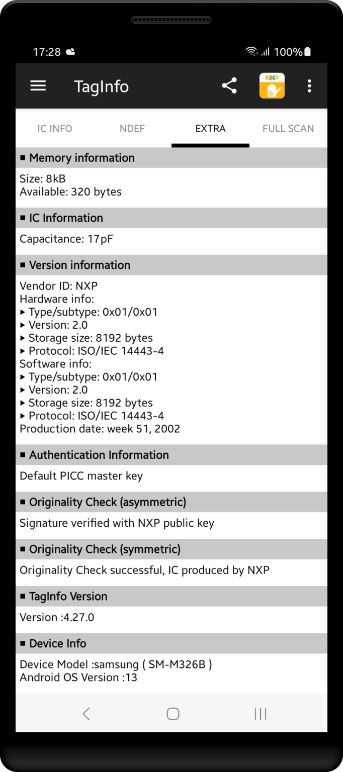 NFC TagInfo by NXP 6.2.0 APK Download by NXP Semiconductors - APKMirror