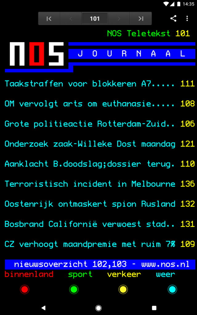 Teletekst 2.8.7 (120-640dpi) (Android 5.1+) APK Download by NOS - APKMirror