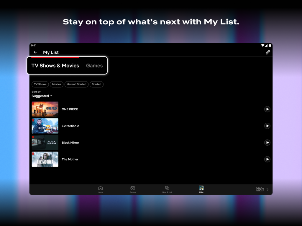 Netflix 8.125.0 build 1 50757 beta (120-640dpi) (Android 7.0+) APK ...