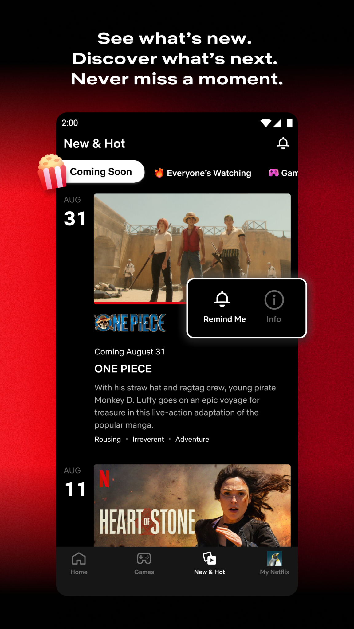 Netflix 8.136.0 build 1 50898 beta (120-640dpi) (Android 7.0+) APK Download by Netflix, Inc ...