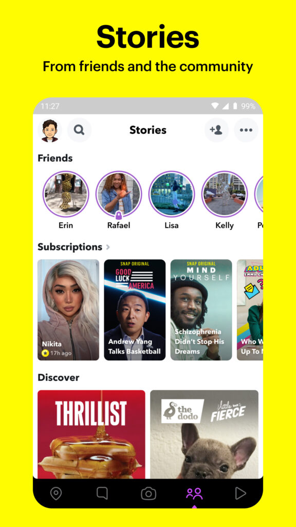 Snapchat 12.54.0.67 (arm64-v8a + arm-v7a) (nodpi) (Android 5.0+) APK ...