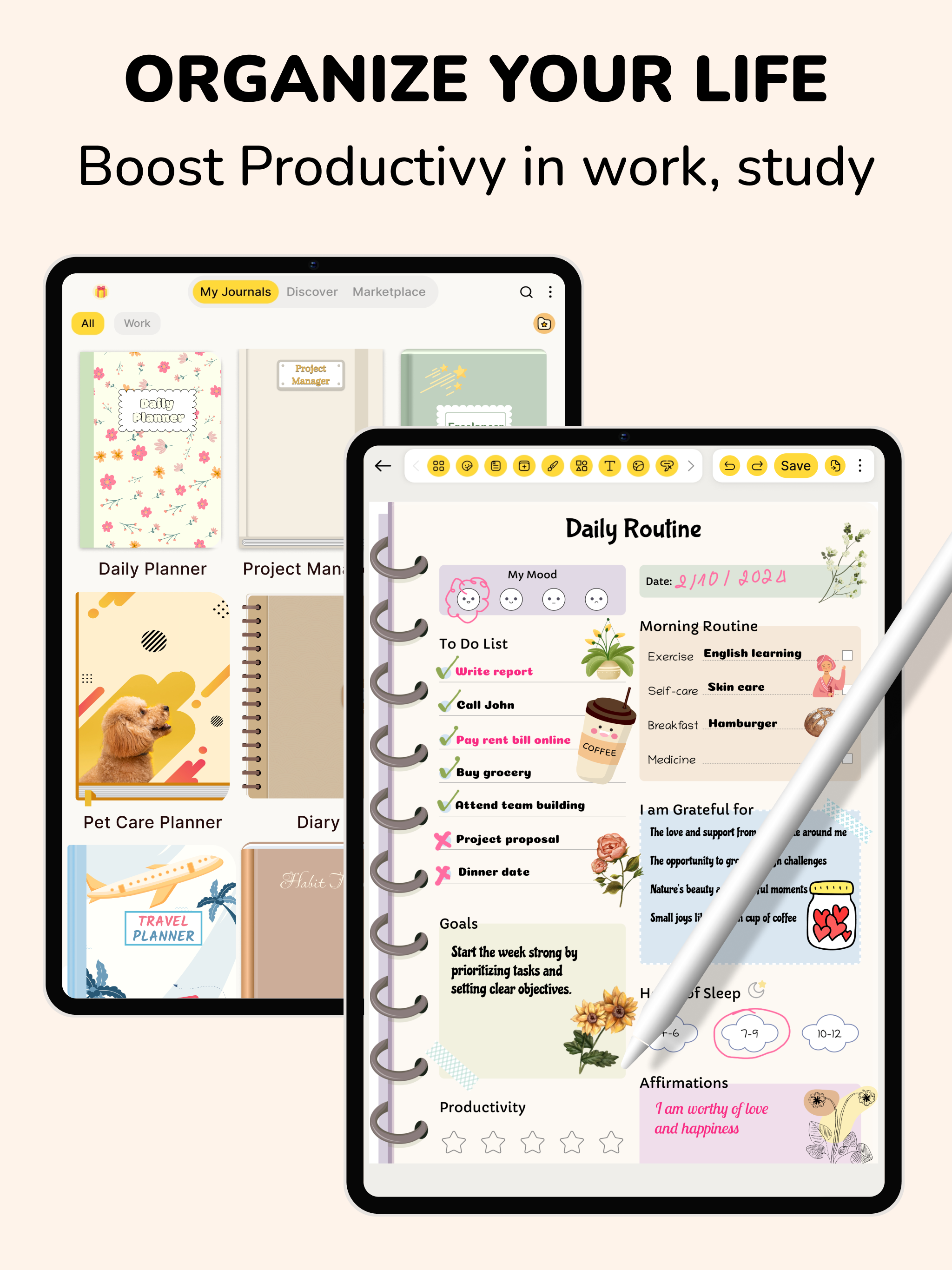 Journal: Notes, Planner, PDFs 125 APK Download by Starnest JSC - APKMirror