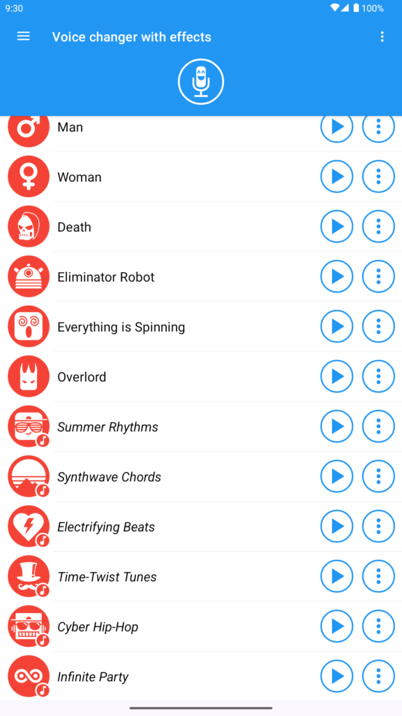 Voice changer with effects 4.1.4 (120-640dpi) (Android 5.0+) APK ...