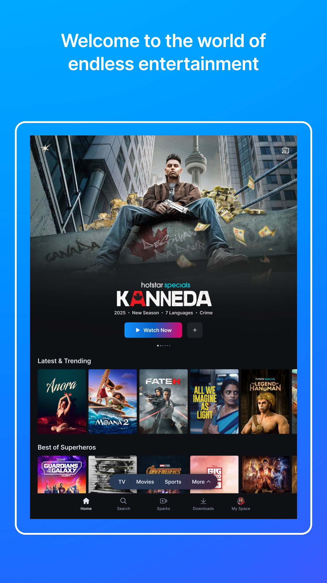 JioHotstar (Android TV) 24.12.16.8 APK Download by STAR INDIA PRIVATE ...