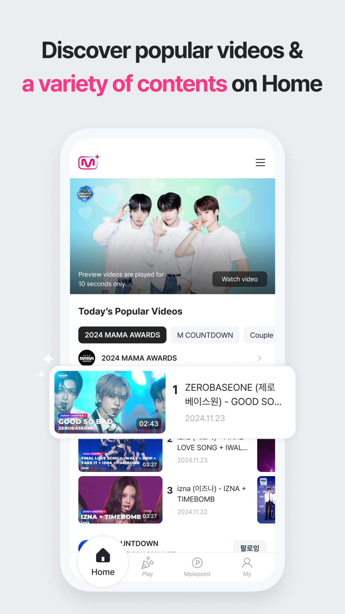 Mnet Plus 3.14.0 APK Download by CJ ENM Mnet Plus - APKMirror