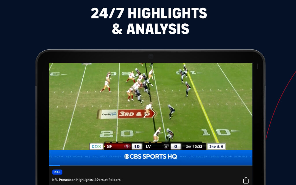 Download CBS Sports Stream & Watch Live (Fire TV) APKs for Android ...