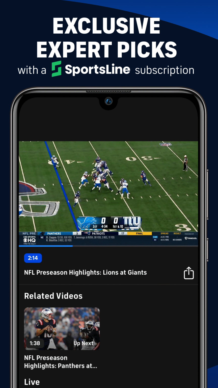 Download CBS Sports Stream & Watch Live (Fire TV) APKs for Android ...