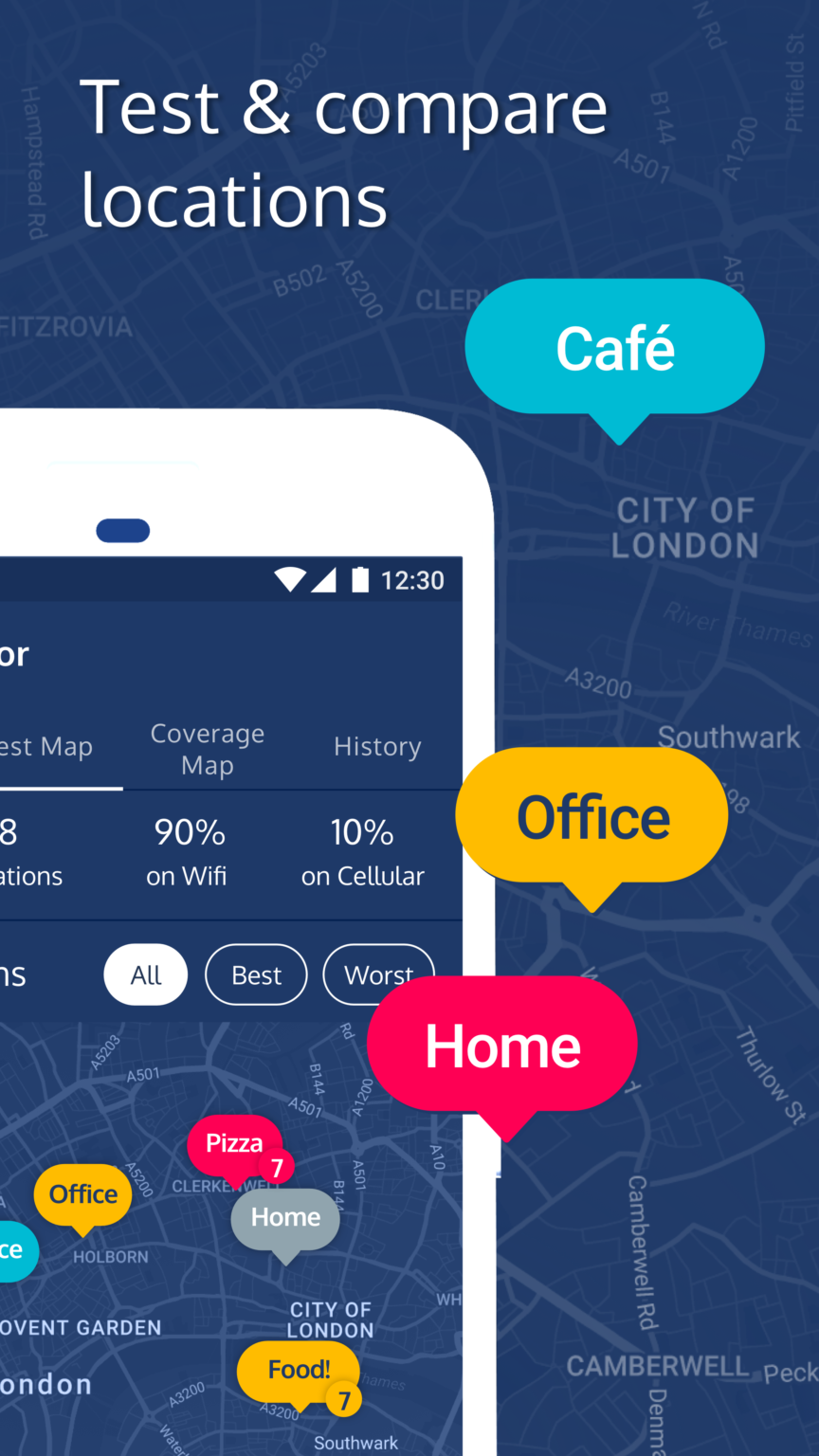 Meteor Speed Test 4G, 5G, WiFi 2.62.0-1 beta APK Download by OpenSignal ...