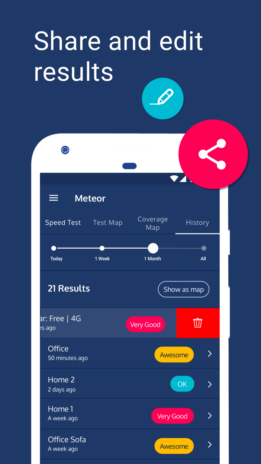Meteor Speed Test 4G, 5G, WiFi 2.61.0-2 APK Download by OpenSignal.com ...