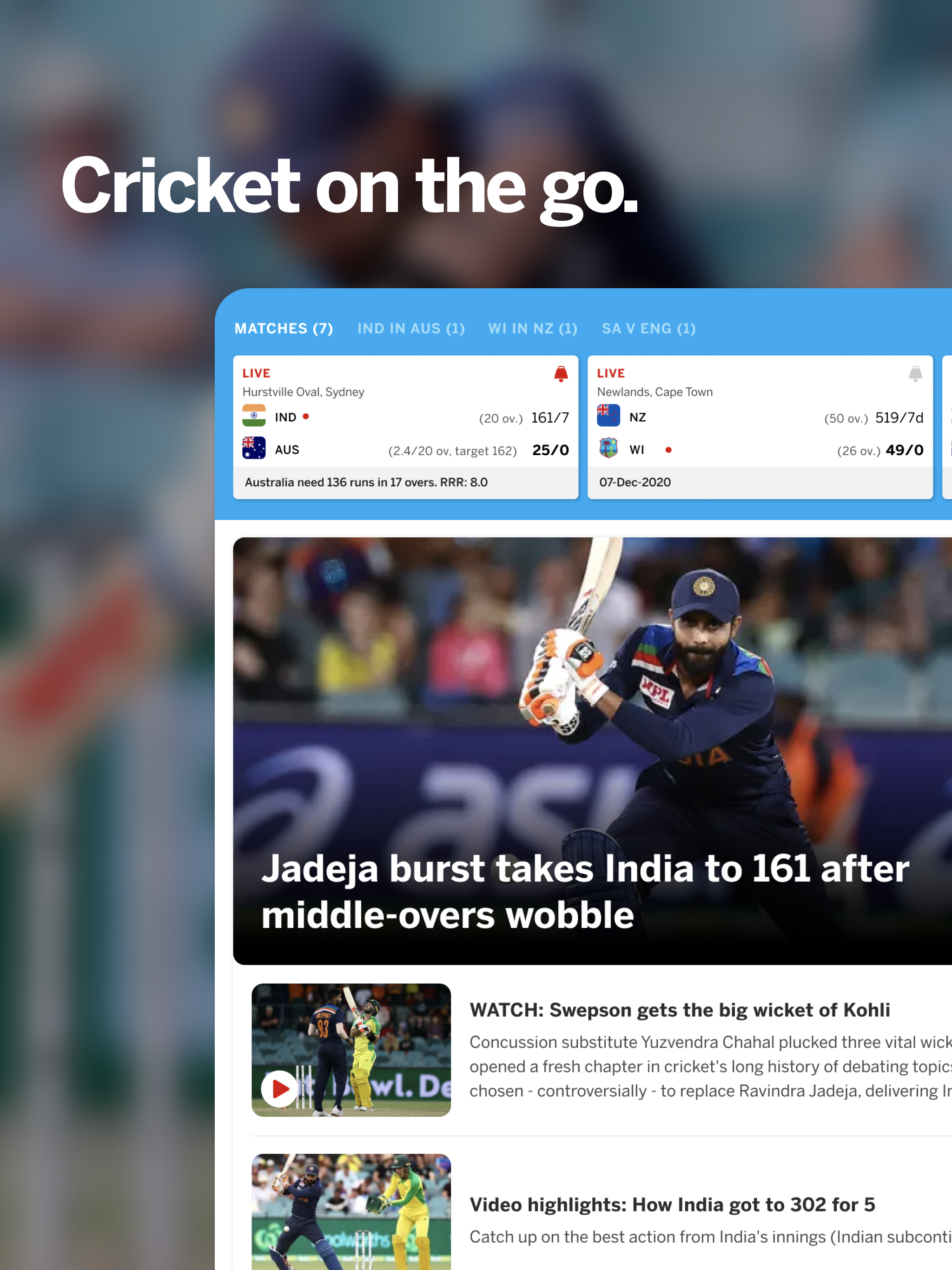 ESPNcricinfo - Live Cricket 9.17.0 APK Download by JIOSTAR INDIA PRIVATE LIMITED - APKMirror