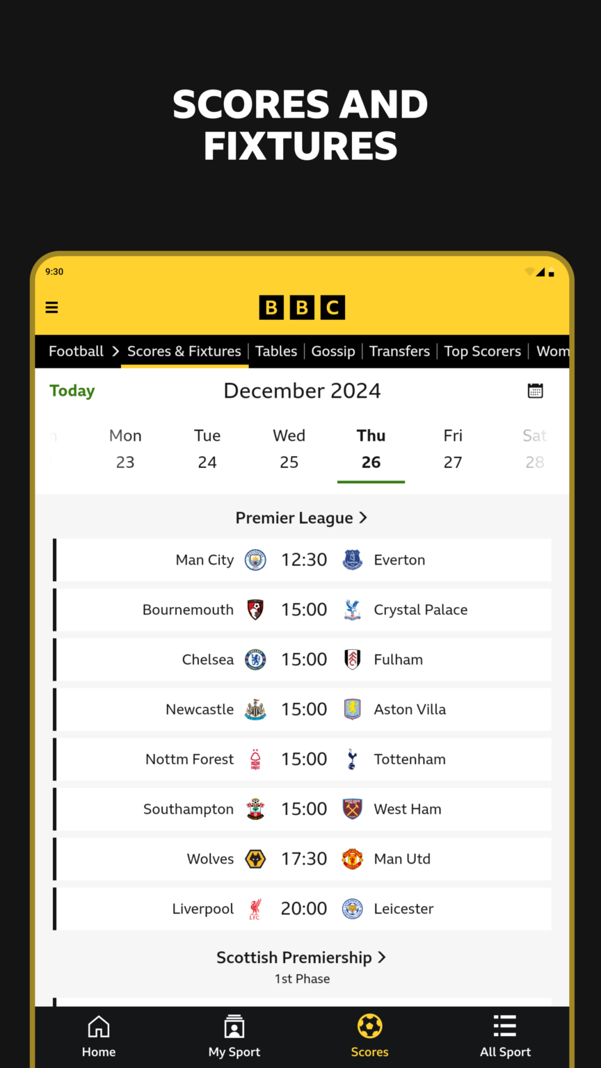 BBC Sport - News & Live Scores 5.11.1.27397 APK Download by British ...