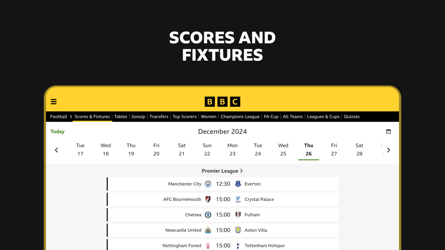 BBC Sport - News & Live Scores 5.11.1.27397 APK Download by British Broadcasting Corporation ...