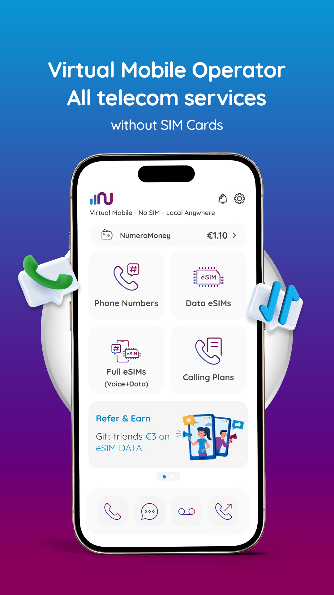 Download Numero: Travel eSIM & Numbers APKs for Android - APKMirror