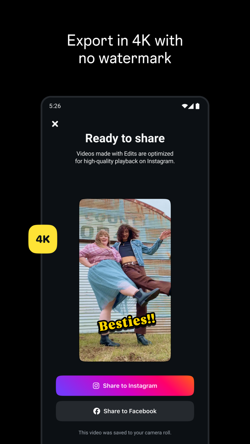 Edits, an Instagram app 377.2.0.62.108 APK Download by Instagram ...