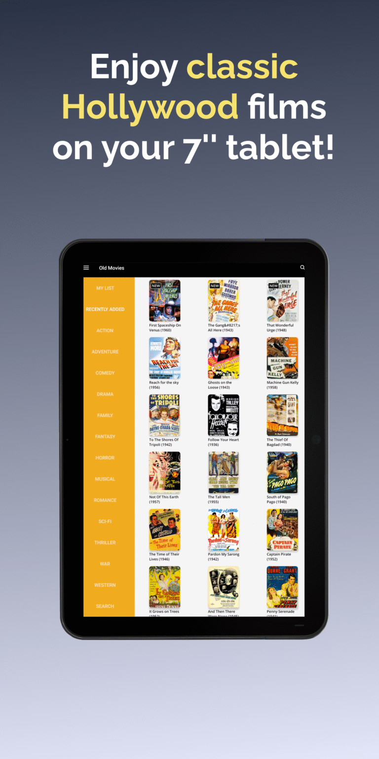 Old Movies Hollywood Classics 1.16.15 (120-640dpi) (Android 6.0+) APK ...