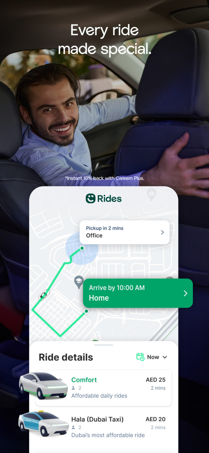 Careem: rides, food, grocery 25.51 (arm64-v8a) (480-640dpi) (Android 6. ...
