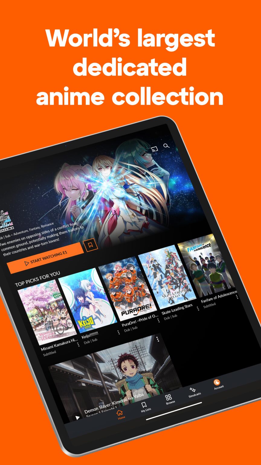 Download Crunchyroll (Amazon Appstore Fire Tablet version) APKs for Android - APKMirror
