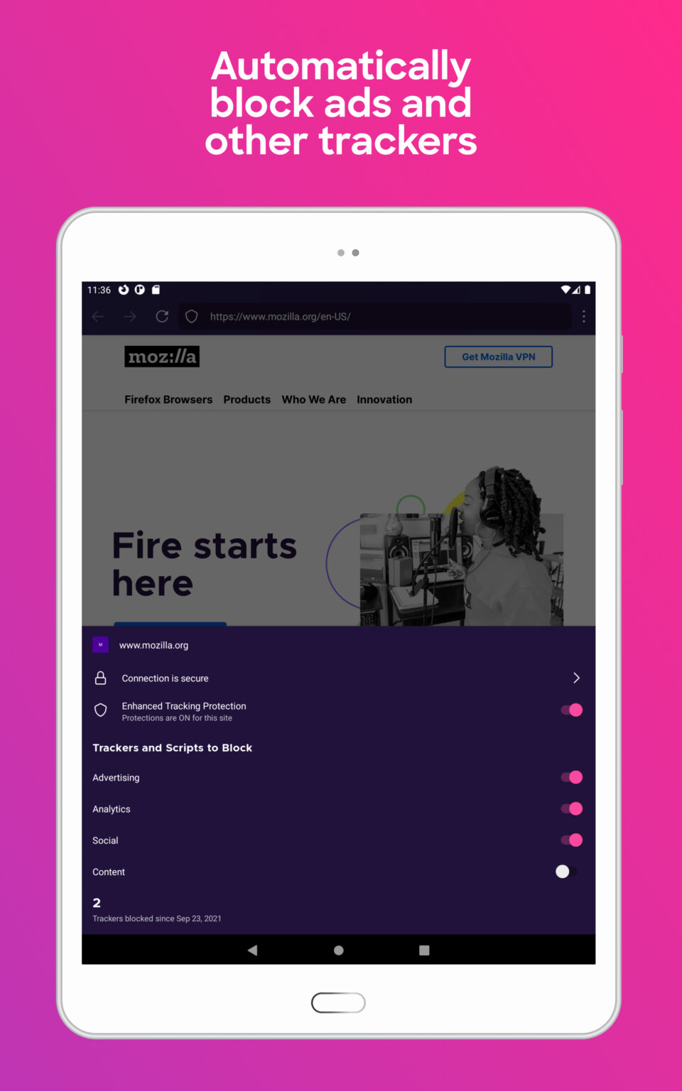 Firefox Focus: No Fuss Browser 134.0 (120-640dpi) APK Download by Mozilla - APKMirror
