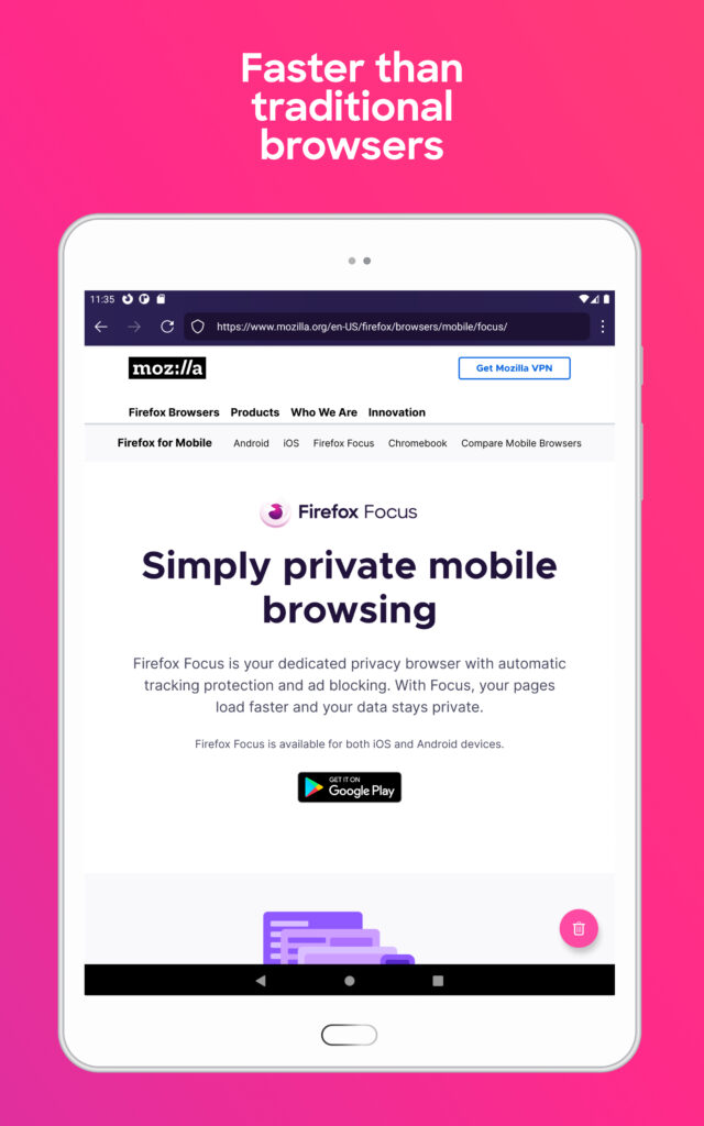 Firefox Focus: No Fuss Browser 147.0.2 APK Download by Mozilla - APKMirror