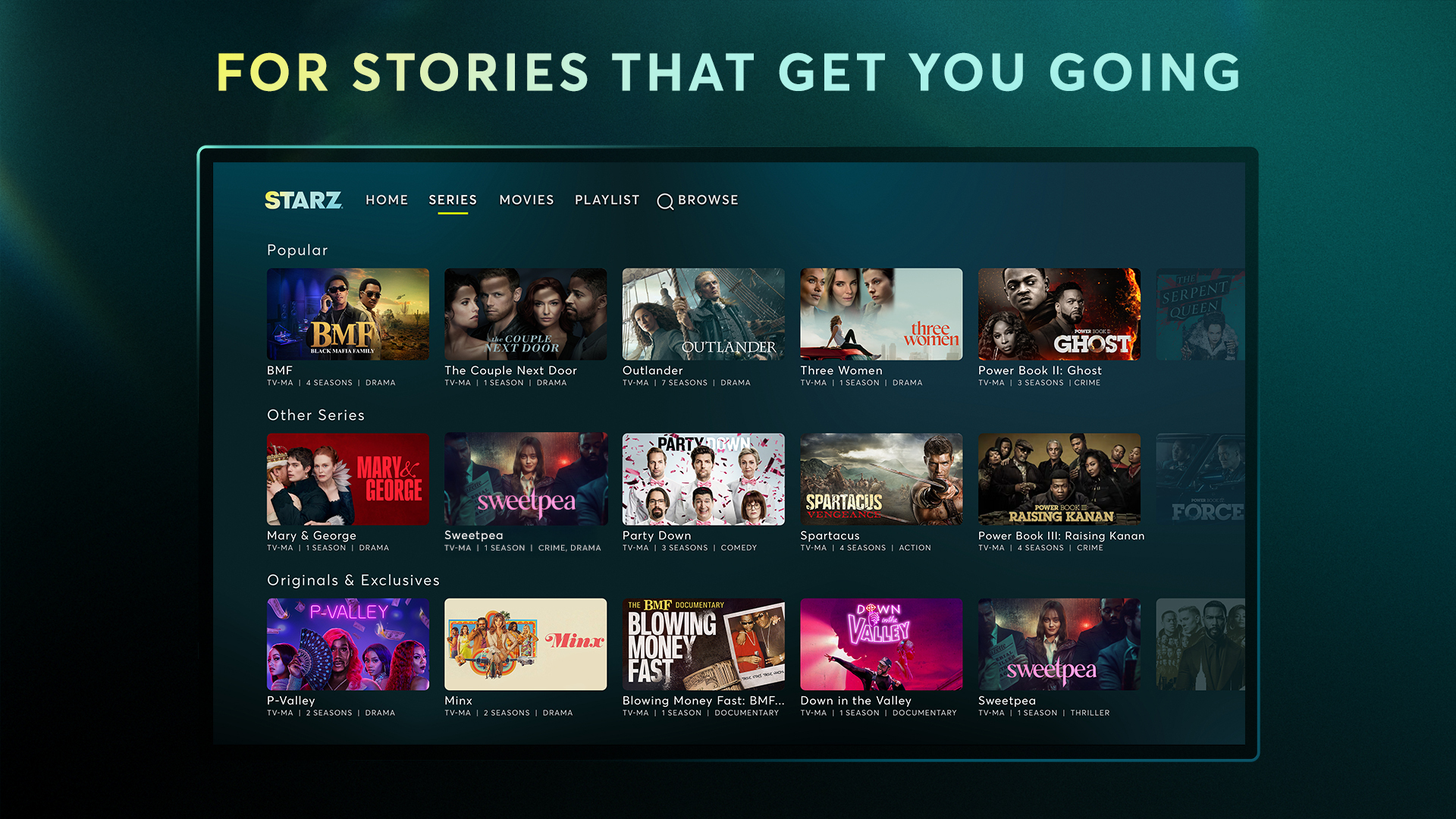 STARZ (Android TV) 6.0.0 APK Download by Starz Entertainment, LLC ...