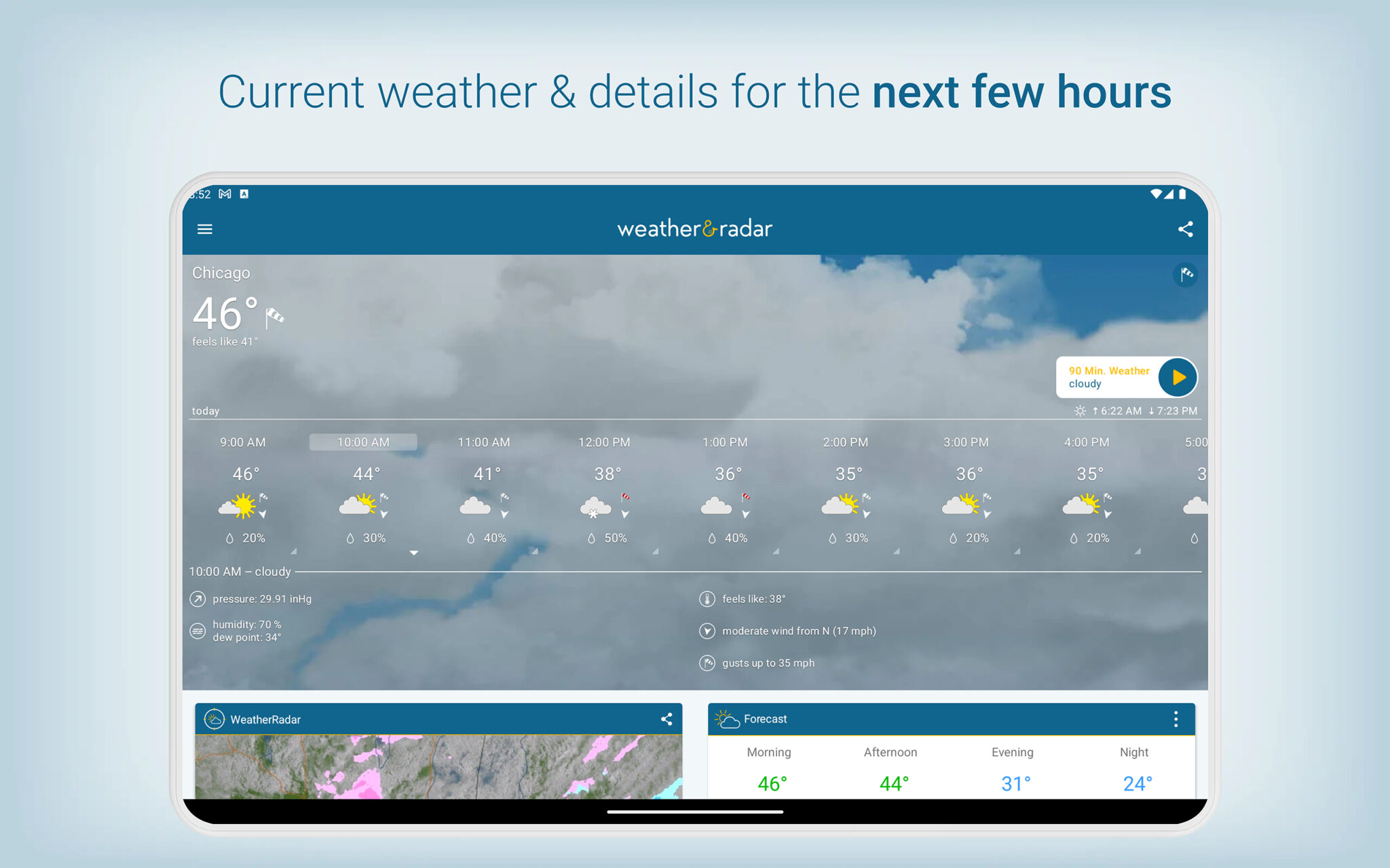 Weather & Radar - Storm radar 2025.8.1 APK Download by WetterOnline ...