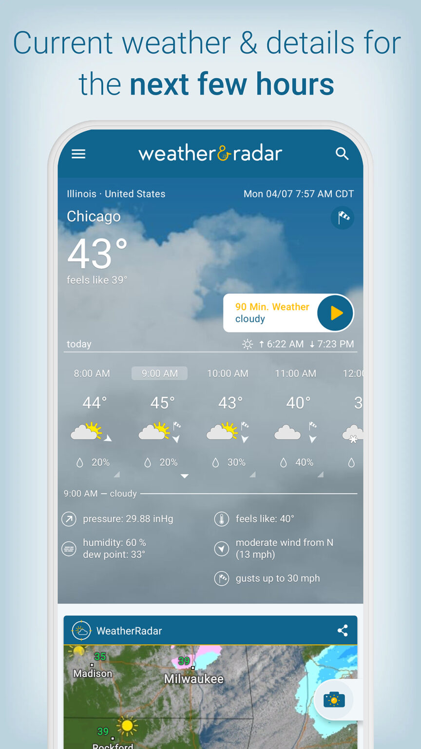 Weather & Radar - Storm radar 2025.7 APK Download by WetterOnline GmbH ...