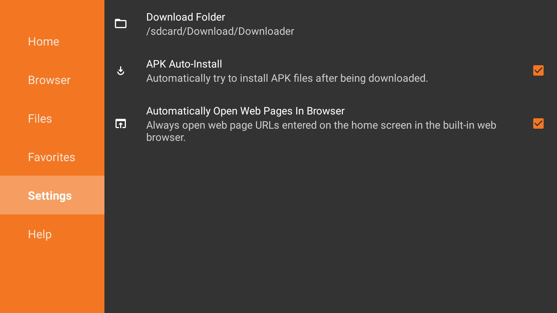 Downloader by AFTVnews (Amazon Appstore Fire TV and Tablet version) 1.5 ...