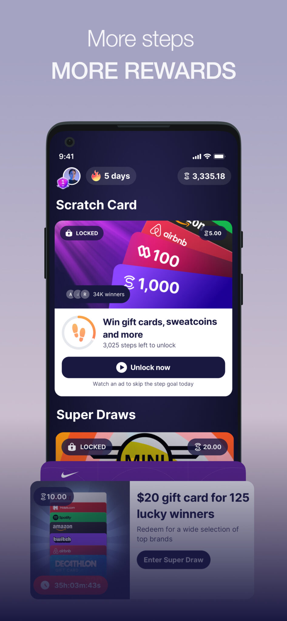 Sweatcoin・Walking Step Counter 133.0 APK Download by Sweatco Ltd ...