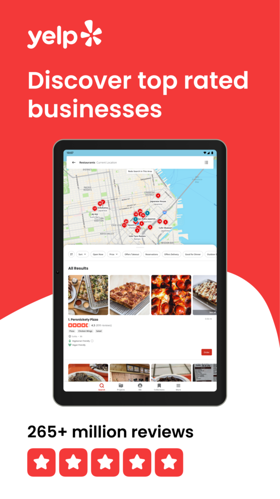 Yelp: Food, Delivery & Reviews 26.22.0-28262202 (120-640dpi) (Android 9 ...