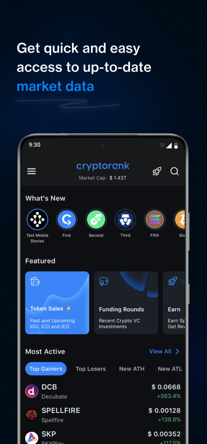 Download CryptoRank: Crypto Tracker App APKs for Android - APKMirror