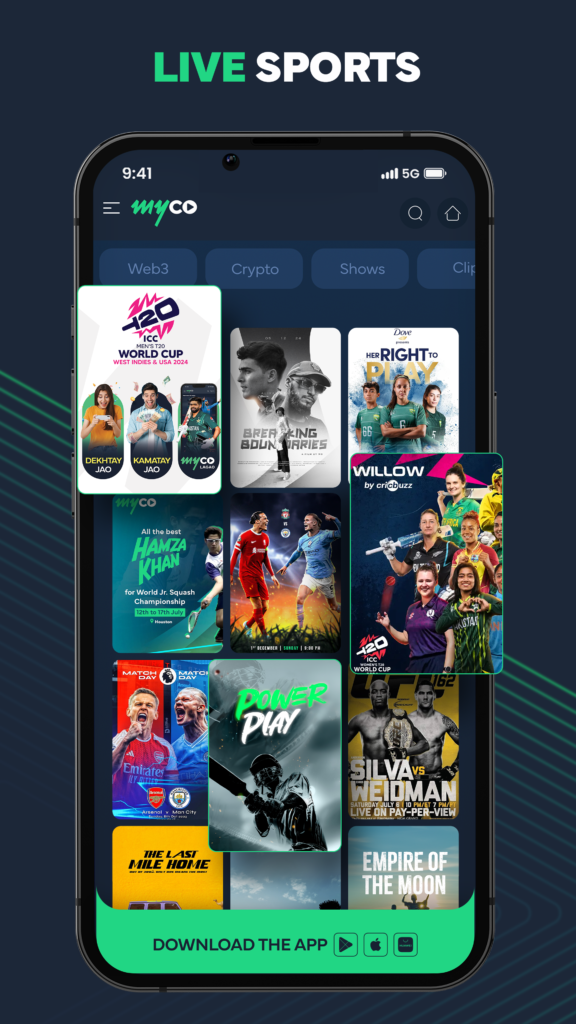 myco: Live Cricket, PSL 2026 2.29.5 (Android 7.0+) APK Download by myco ...