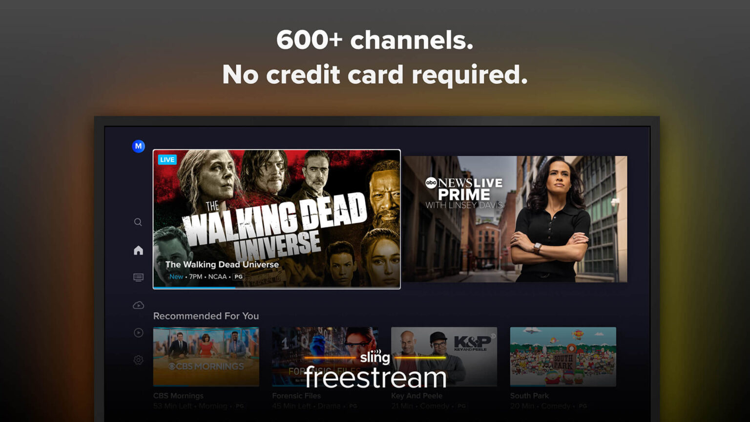 Sling TV: Live TV + Freestream (Fire TV) (Android TV) 9.4.161 (Android ...