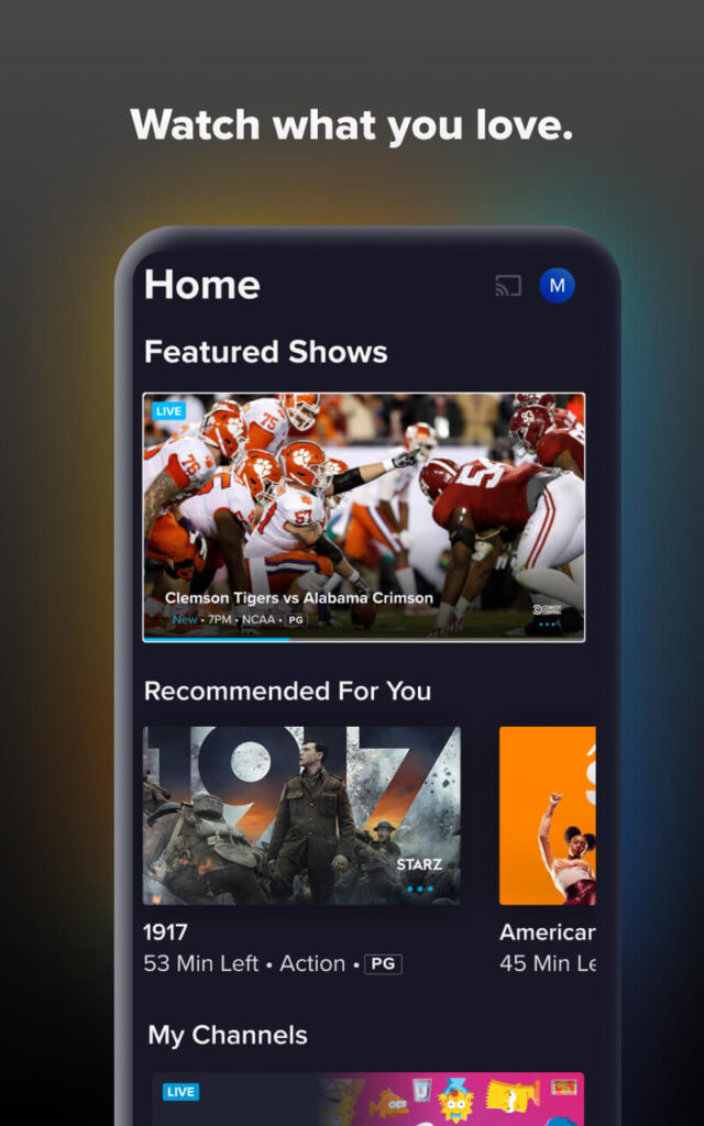 Sling TV: Live TV + Freestream (Fire TV) (Android TV) 9.4.161 (Android 5.0+) APK Download by ...