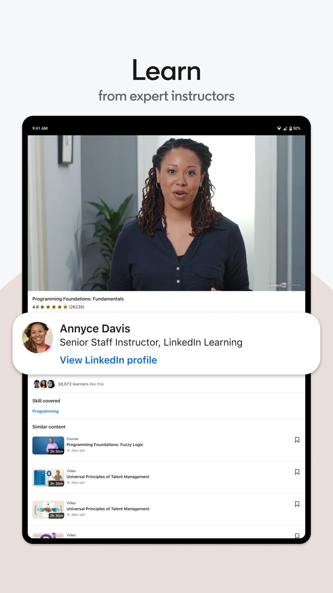 LinkedIn Learning 2.135.59 (120-640dpi) (Android 9.0+) APK Download by LinkedIn - APKMirror