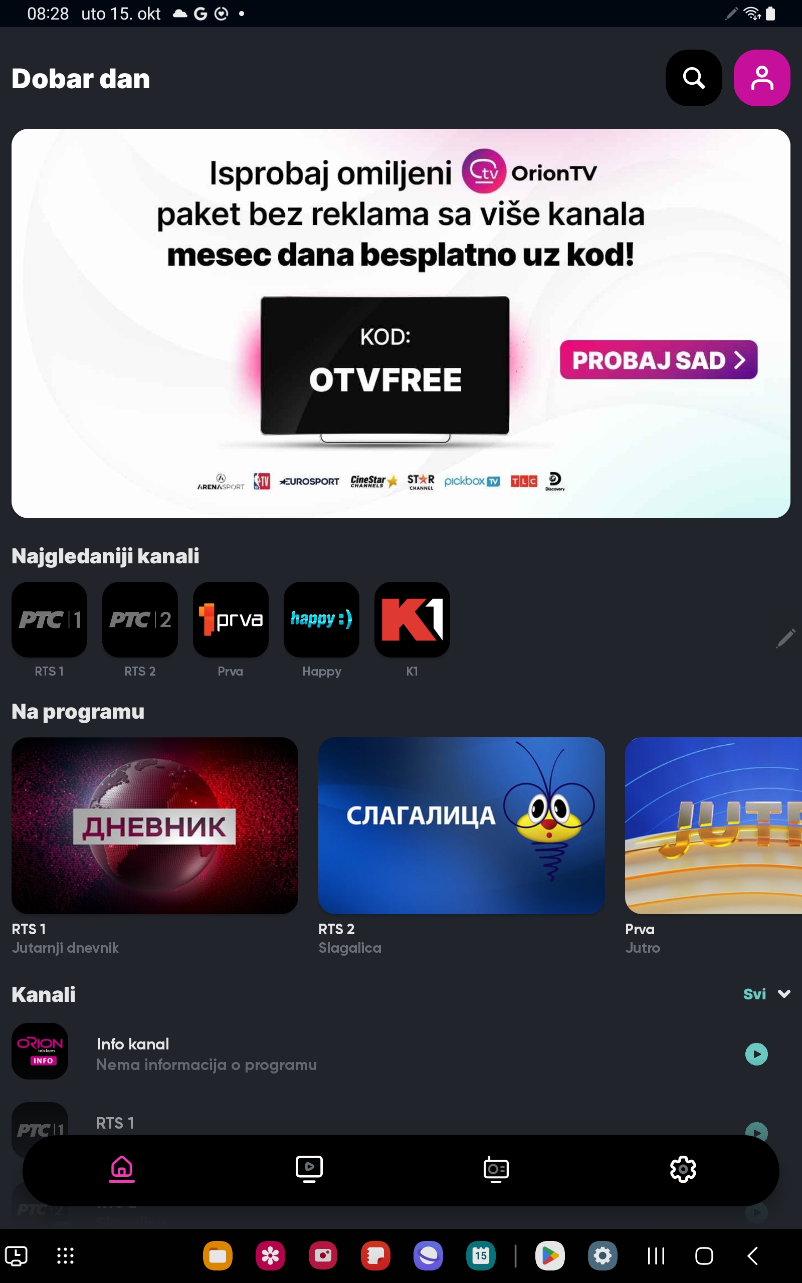 Orion TV 5.6.0 (120-640dpi) (Android 5.0+) APK Download by Orion Telekom Holdings bv - APKMirror