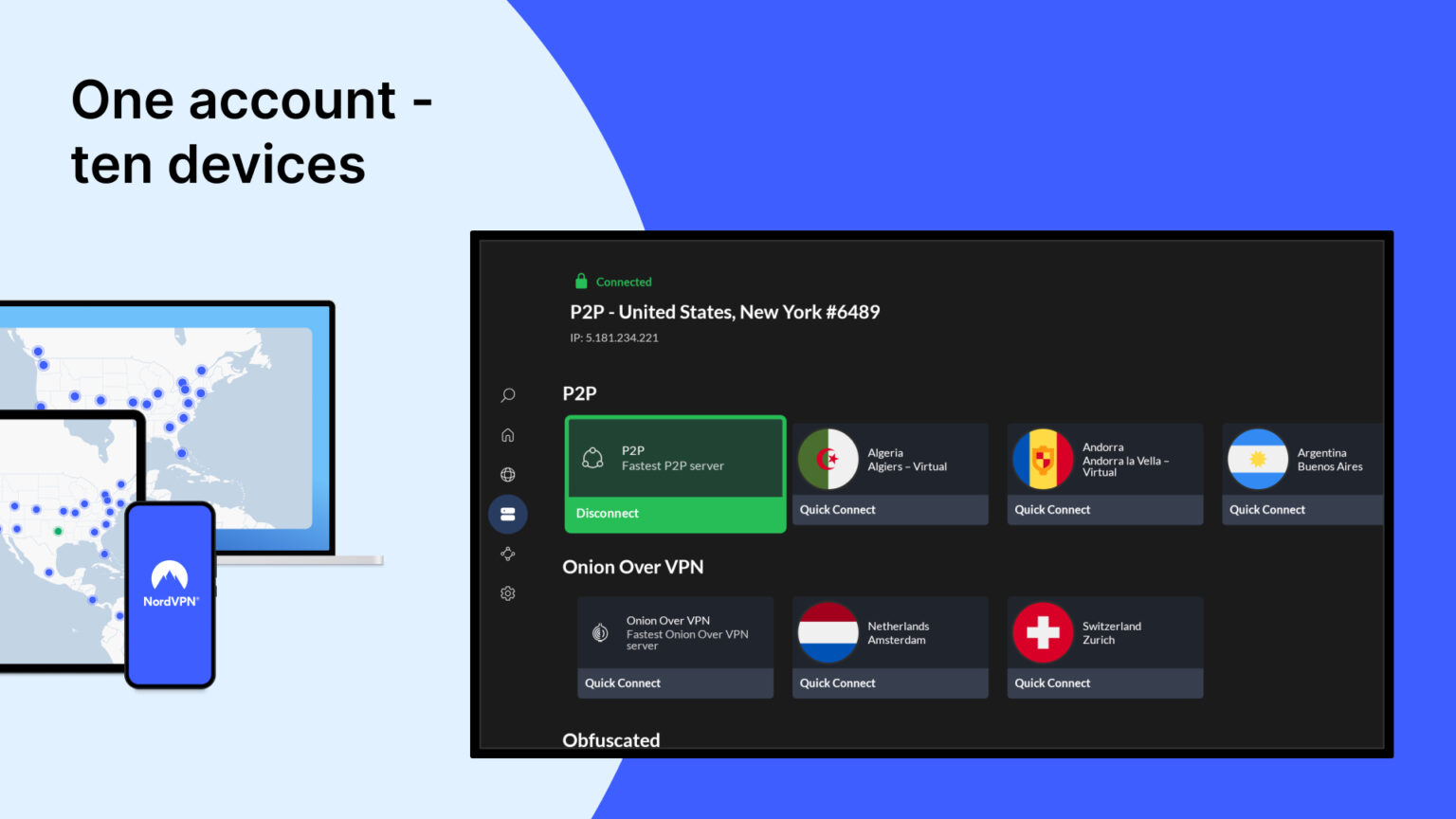 NordVPN: Fastest VPN App for Fire Tablet 8.17.1+amazon (Android 9.0 ...